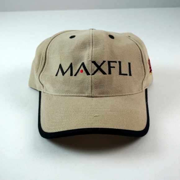 MLXL | Accessories | Vintage Maxfli Spellout Golf Hat Strapback E Js ...